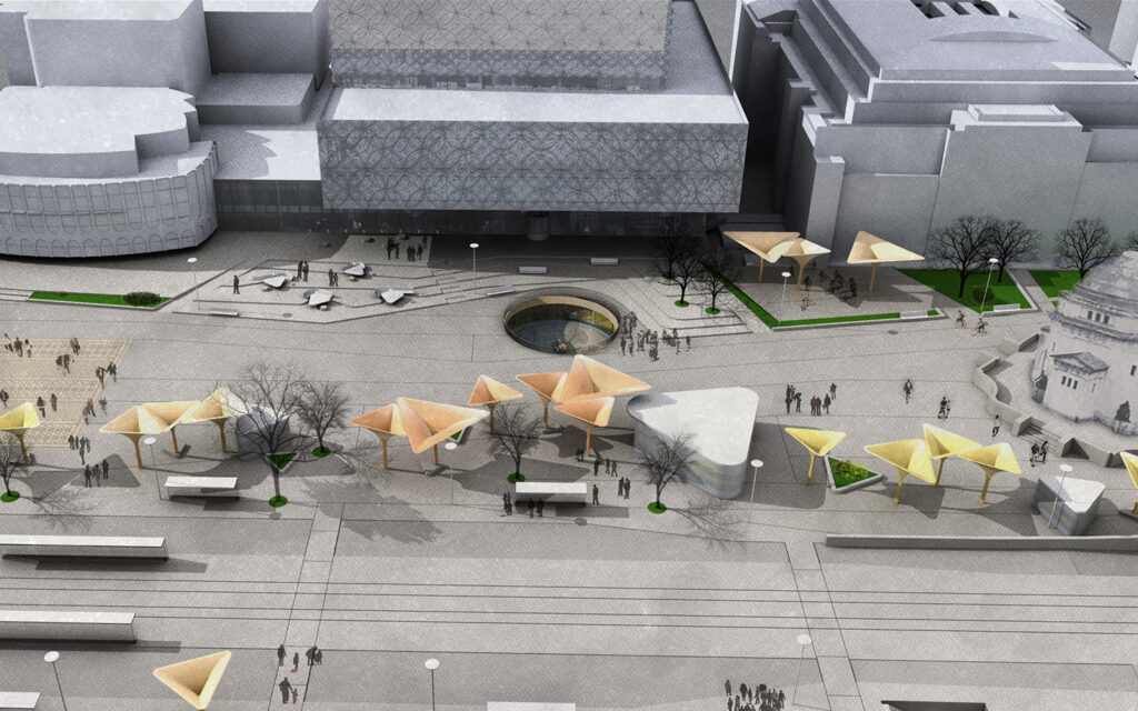 Centenary Square, Birmingham - Bianchini & Lusiardi Associati